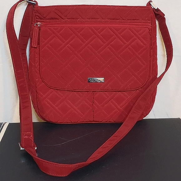 Vera Bradley | Bags | Vera Bradley Purse Deep Red Deeper Than Pictures ...